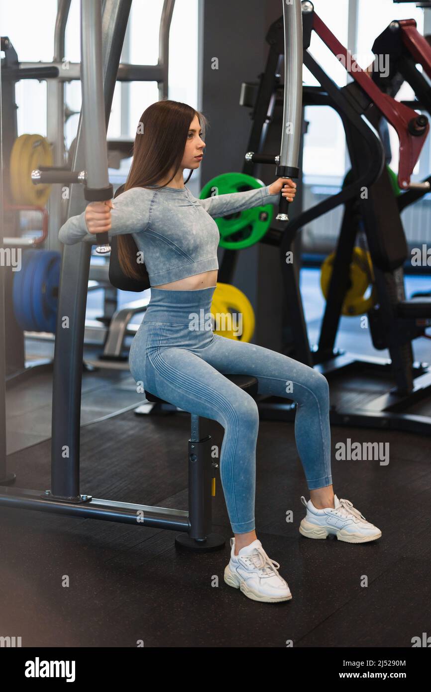 Pectoral exercise hi-res stock photography and images - Alamy