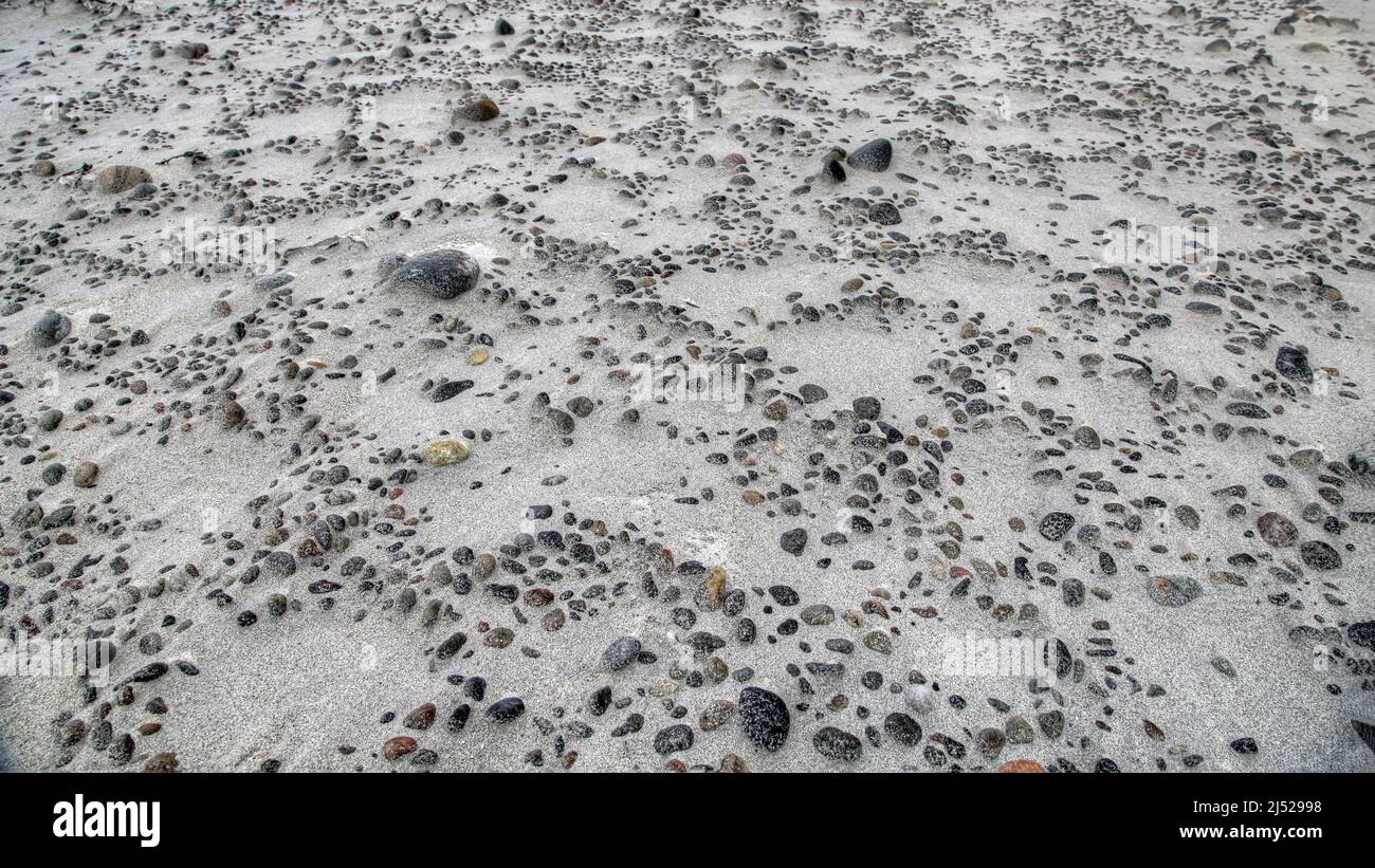 Beachcombing on Barra Stock Photo - Alamy