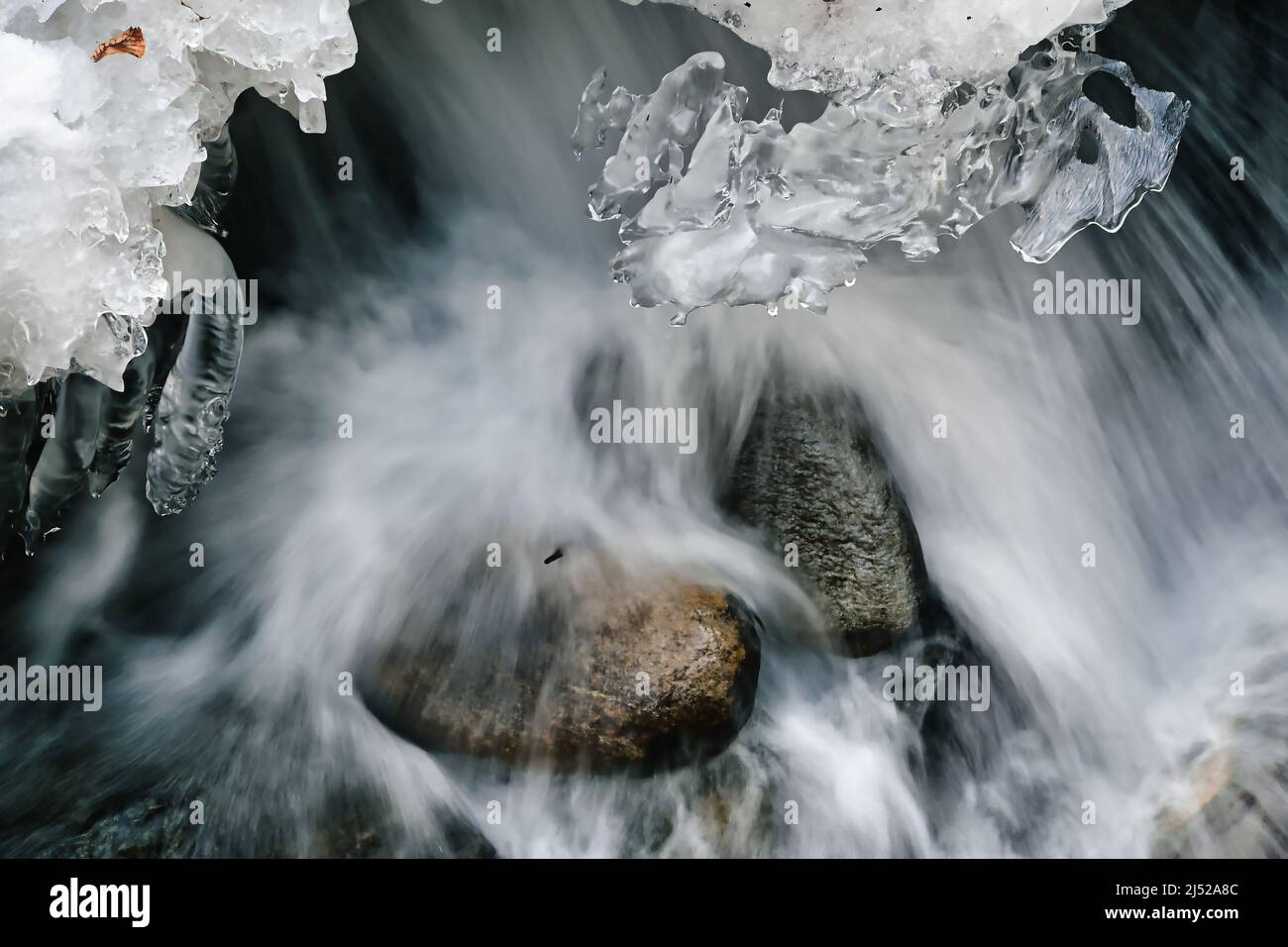 nature ice formation Stock Photo - Alamy
