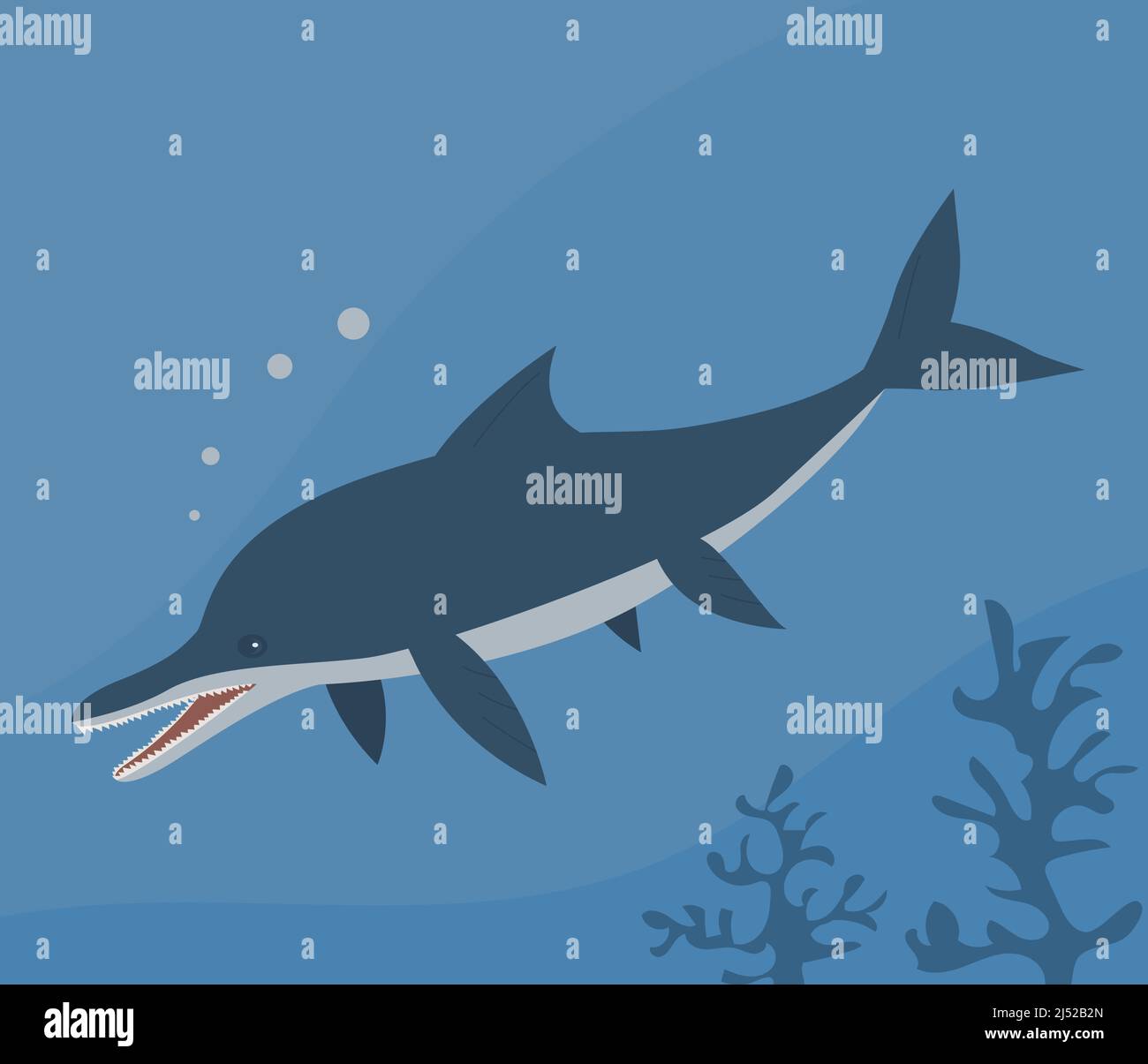 Dinosaur ichthyosaurus hi-res stock photography and images - Alamy