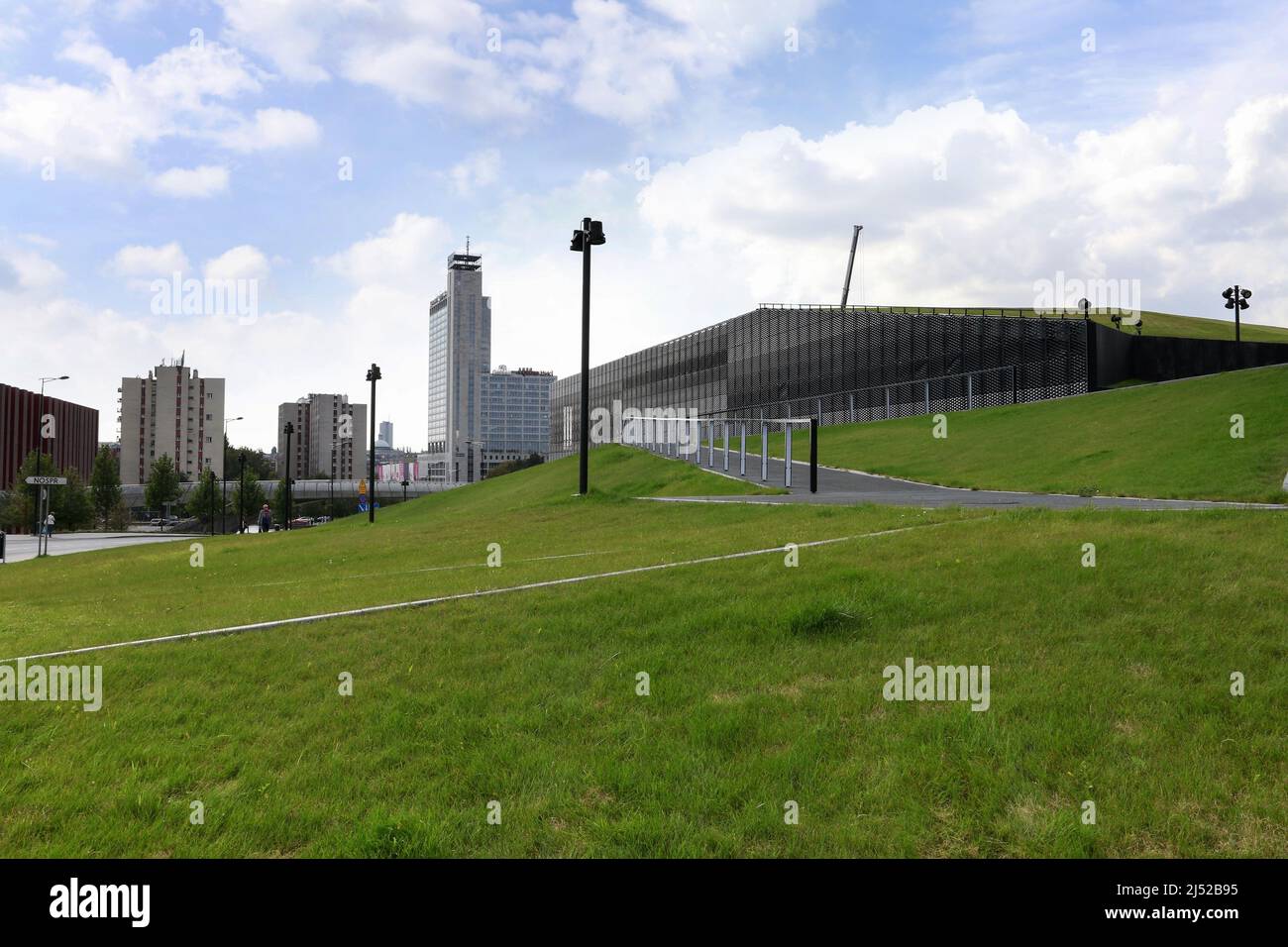 Exterior view international congress hi-res stock photography and ...