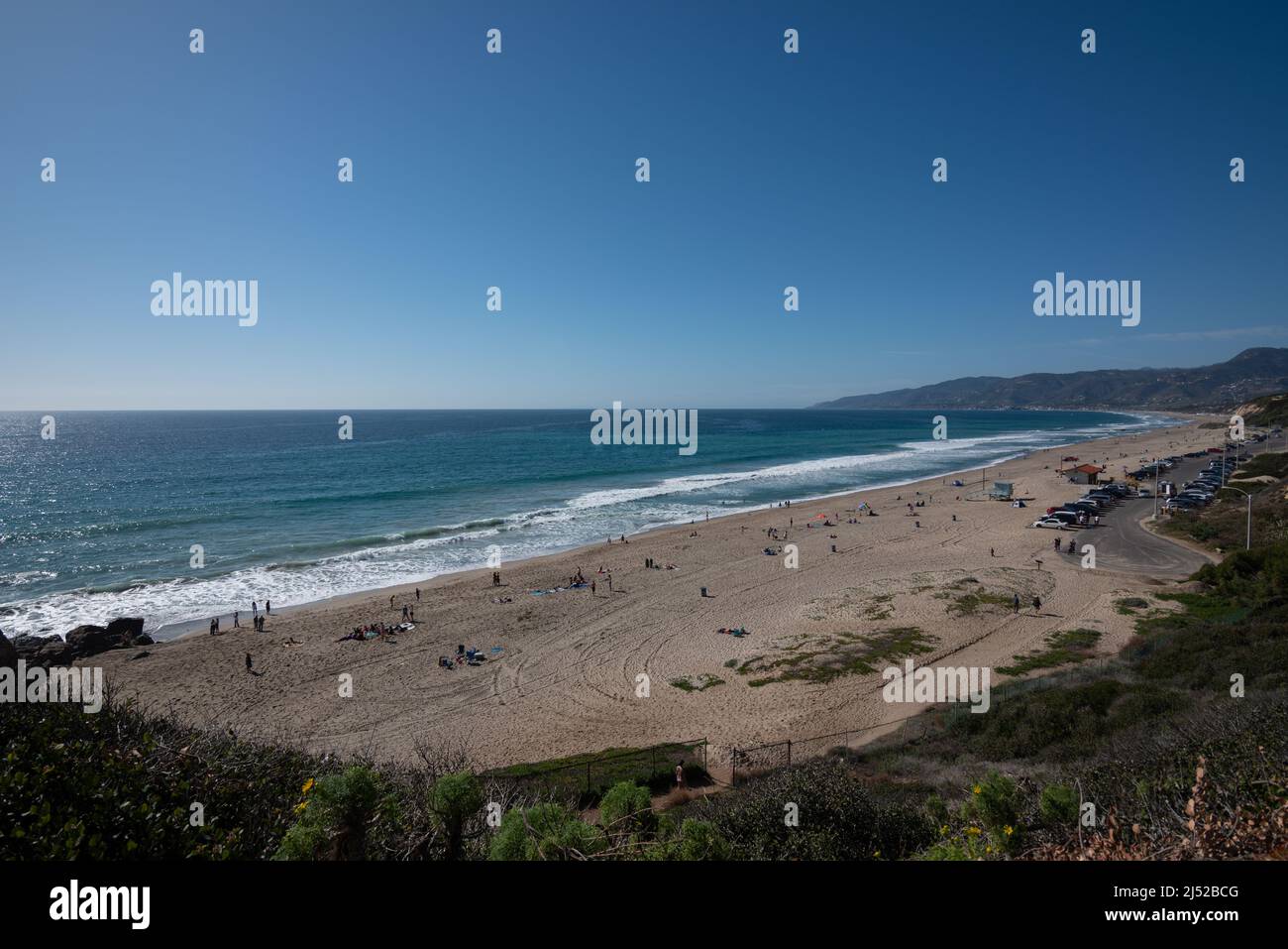 Malibu coast, California shoreline Stock Photo - Alamy