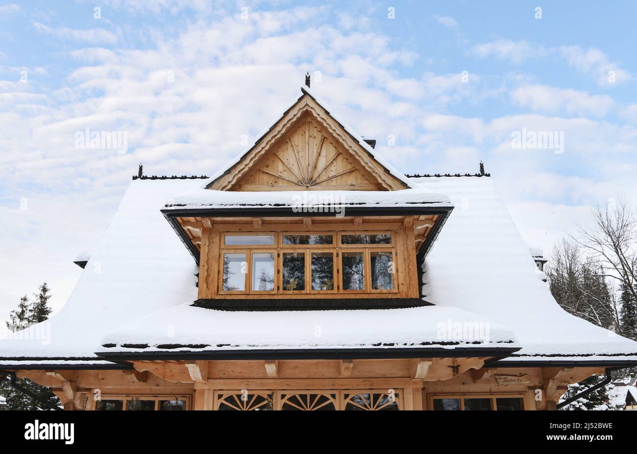 Zakopane style architecture hi-res stock photography and images - Alamy