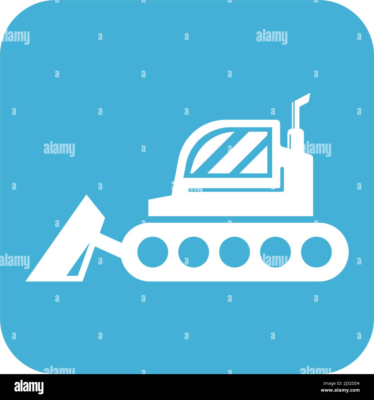 Excavator icon design illustration template vector Stock Vector Image ...