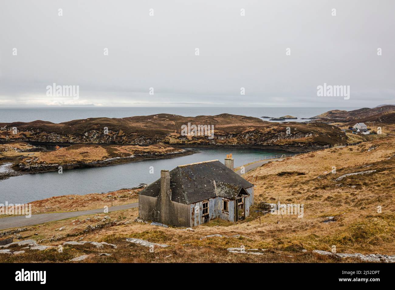 Abandoned House on Isle of Scalpay, Scotland Stock Photo - Alamy