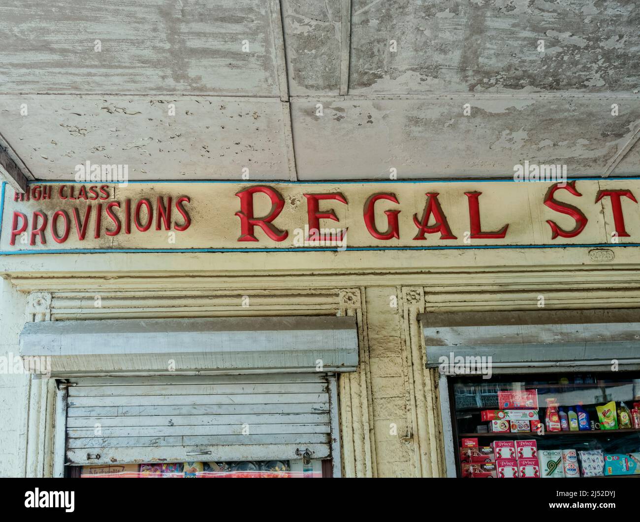 04 05 2022 Vintage Wooden Signboard for Provision Store Near Bychulla ...