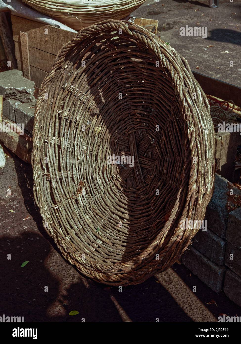 04 10 2022 Natural Handwoven Cane work Backet At Mahatma Jyotiba Fule ...