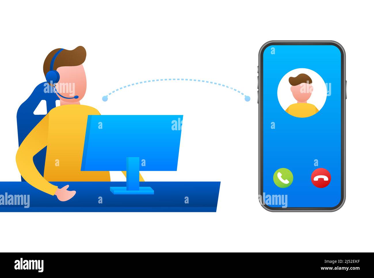 Customer service. Call center landing page. Online support center ...