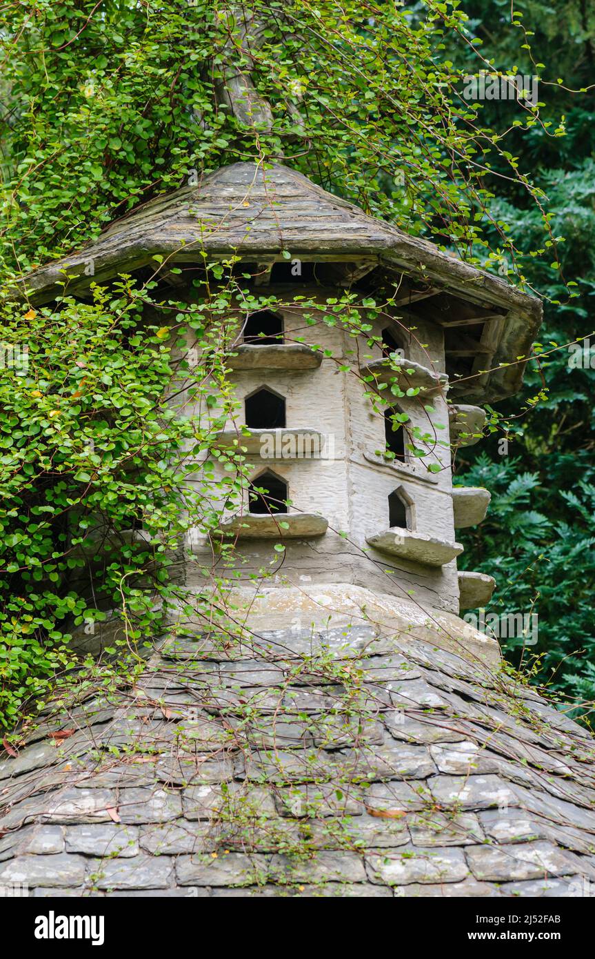 Dovecote dove house on the roof of a building Stock Photo - Alamy