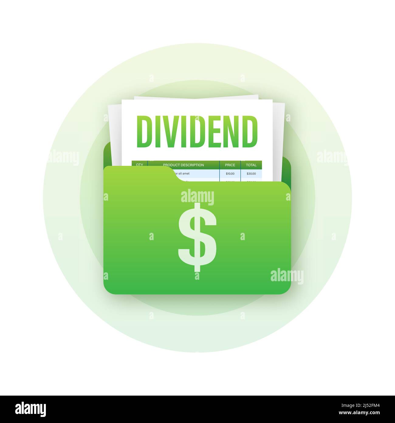 Dividend stocks. Business financial investment. Public company payback ...