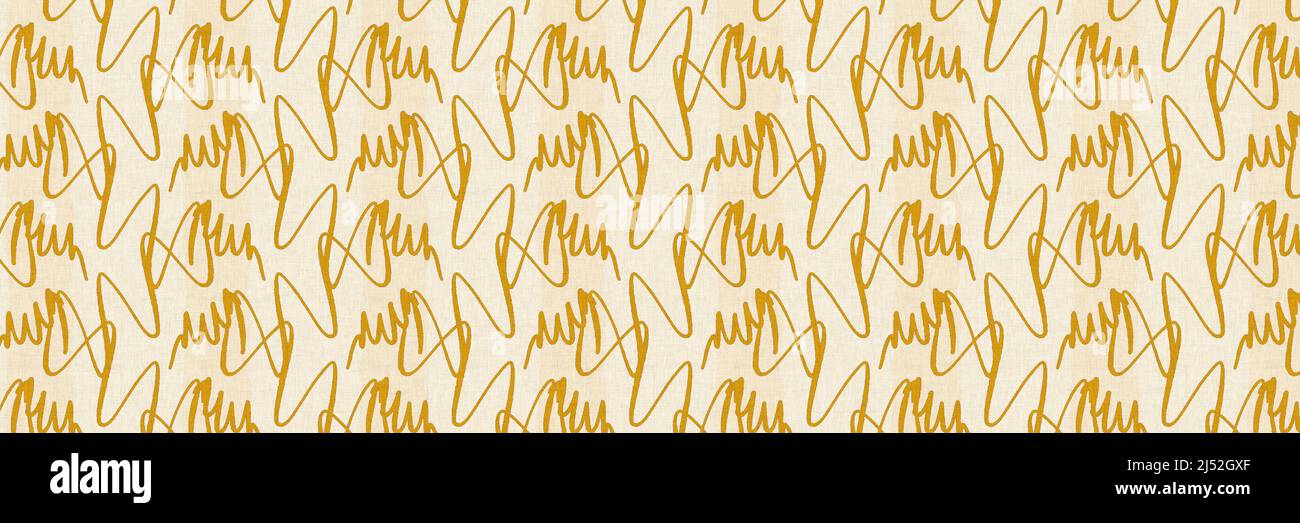 Gender neutral floral flower seamless raster border. Simple whimsical 2 ...