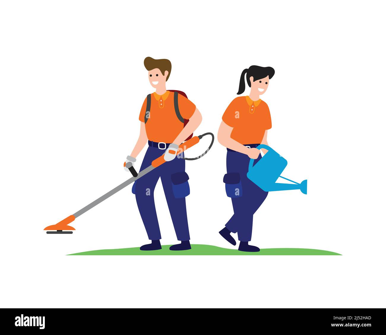 Happy smiling design team Stock Vector Images - Alamy