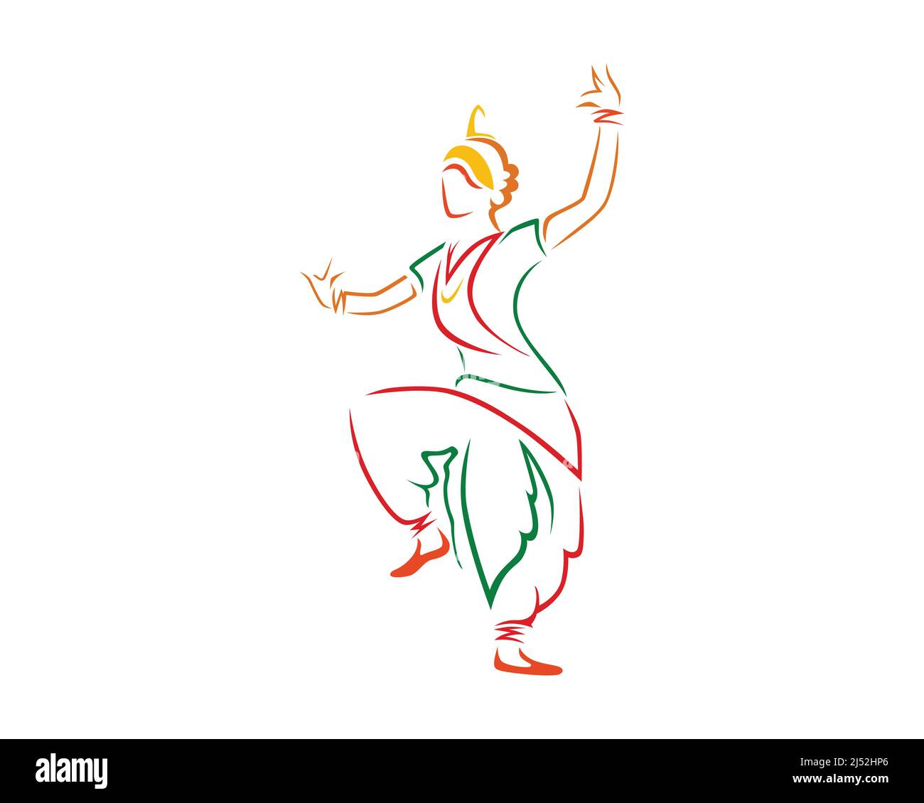 Exotic dancer traditional Stock Vector Images - Alamy