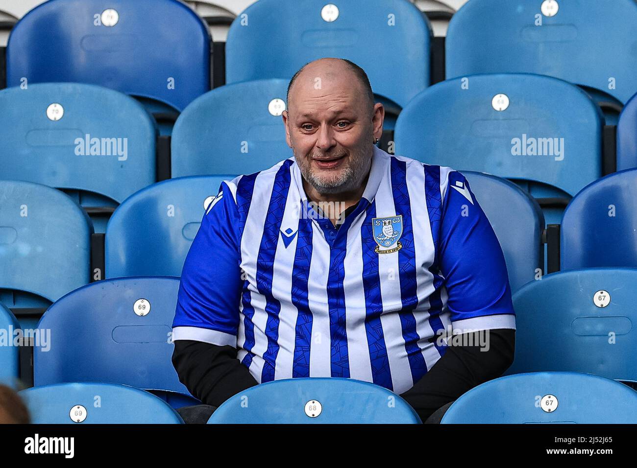 Sheffield Wednesday fans arrive for there game Stock Photo - Alamy