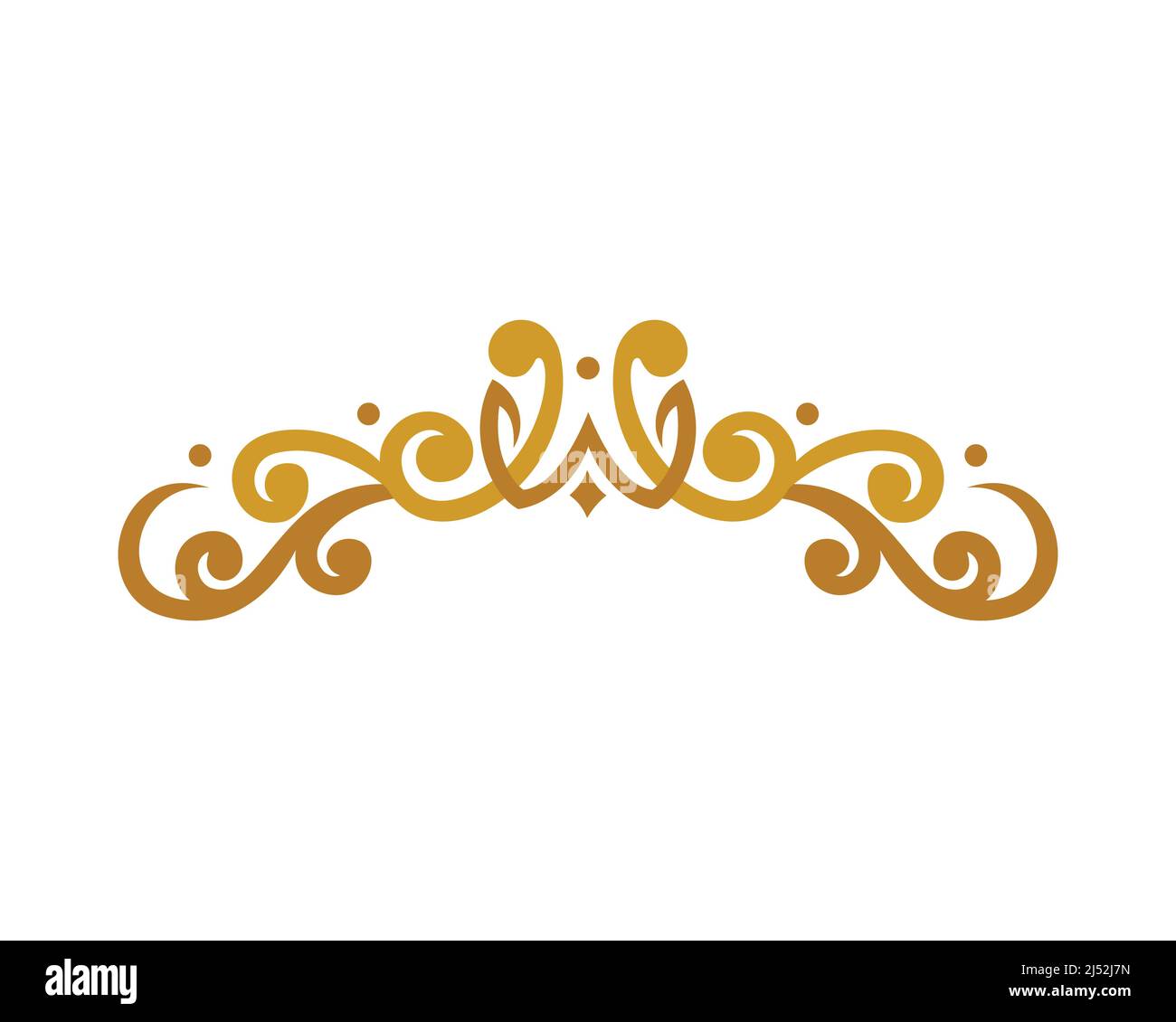 Luxurious and Beautiful Gold Tiara Crown Stock Vector Image & Art - Alamy