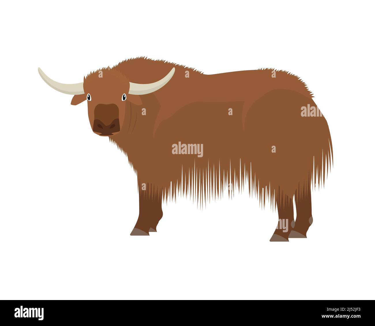 Yak nepal Stock Vector Images - Alamy
