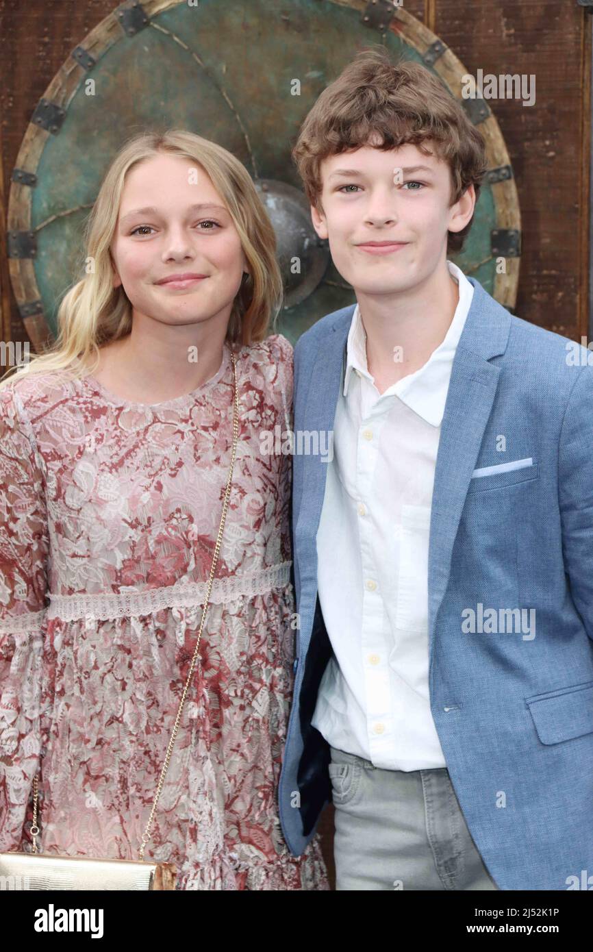 Lily Bird, Oscar Novak 04/18/2022 The Los Angeles Premiere of “The ...