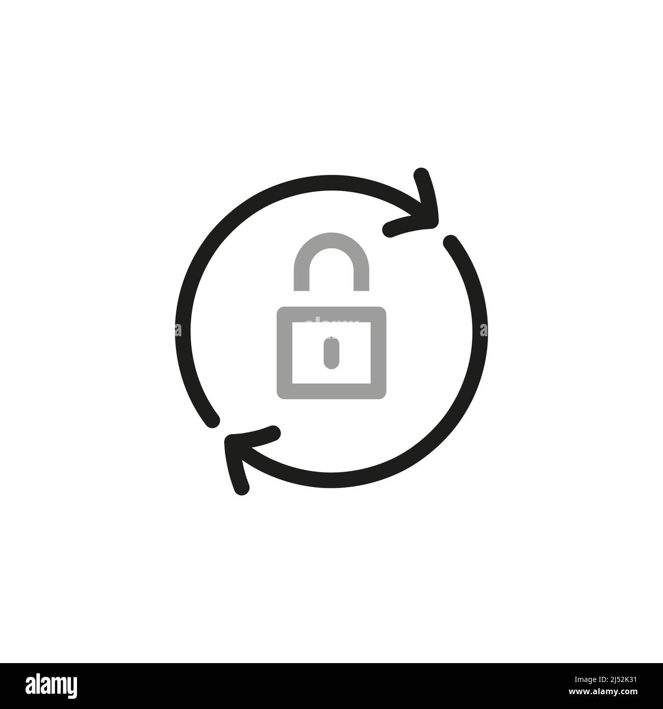 Simple Locks Related Vector Line Icons. Lock for security Stock Vector ...