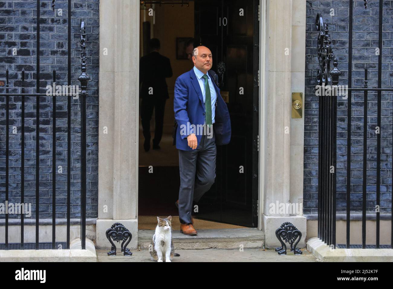 London, UK. 19th Apr, 2022. Andrew Griffith, Director of the No 10 ...