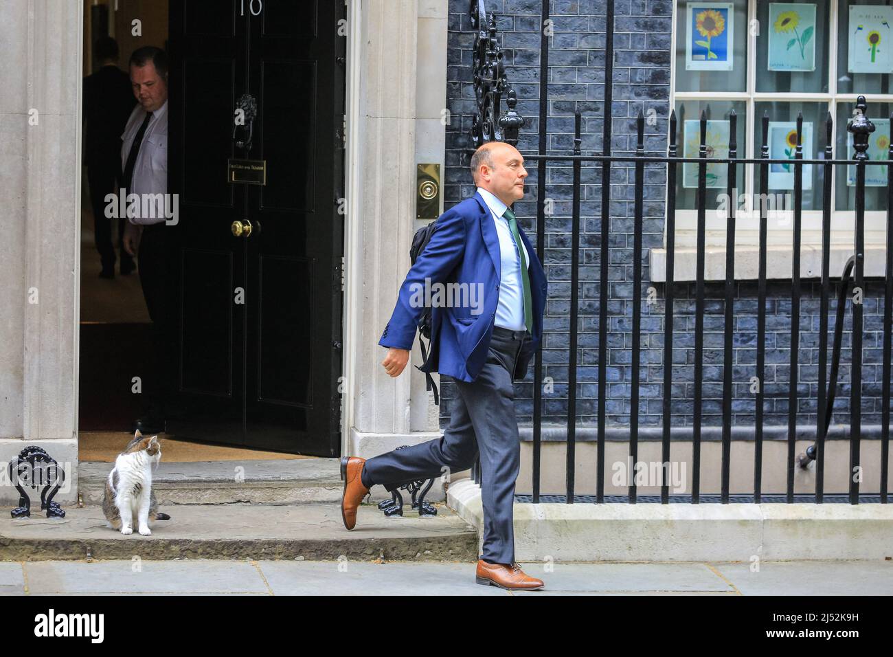 London, UK. 19th Apr, 2022. Andrew Griffith, Director of the No 10 ...