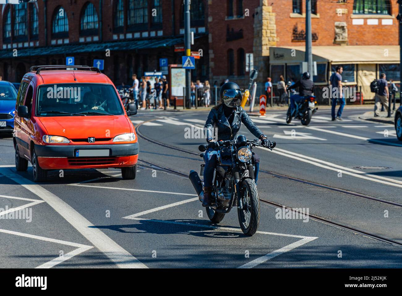 Wroclaw, Poland - May 2021: May cruising of old retro cars of Classic ...