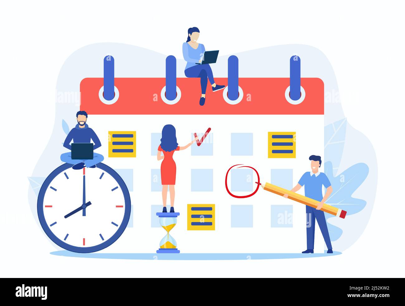 Desk task schedule icon Cut Out Stock Images & Pictures - Alamy