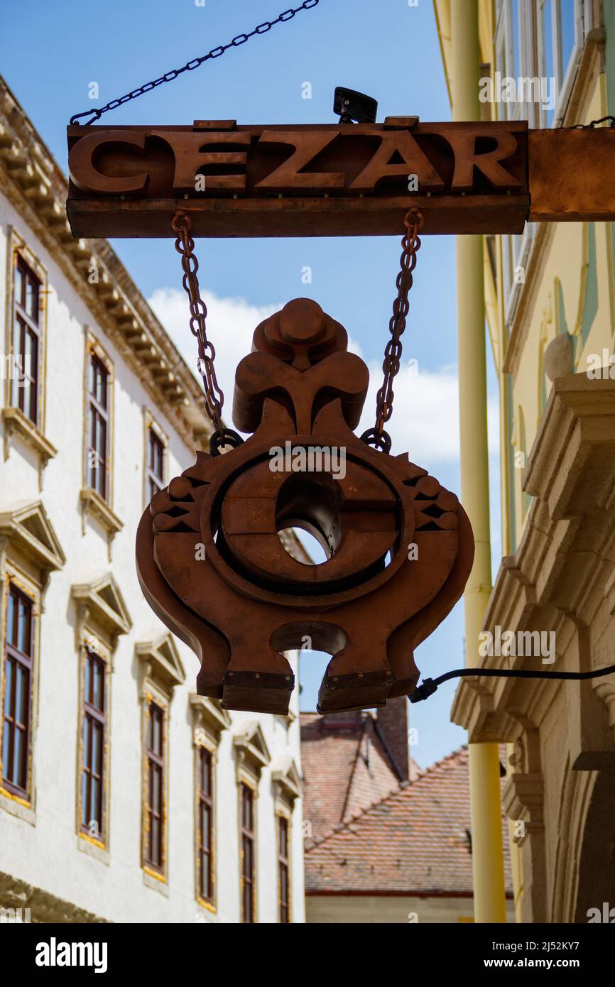 Caesar sign hi-res stock photography and images - Alamy