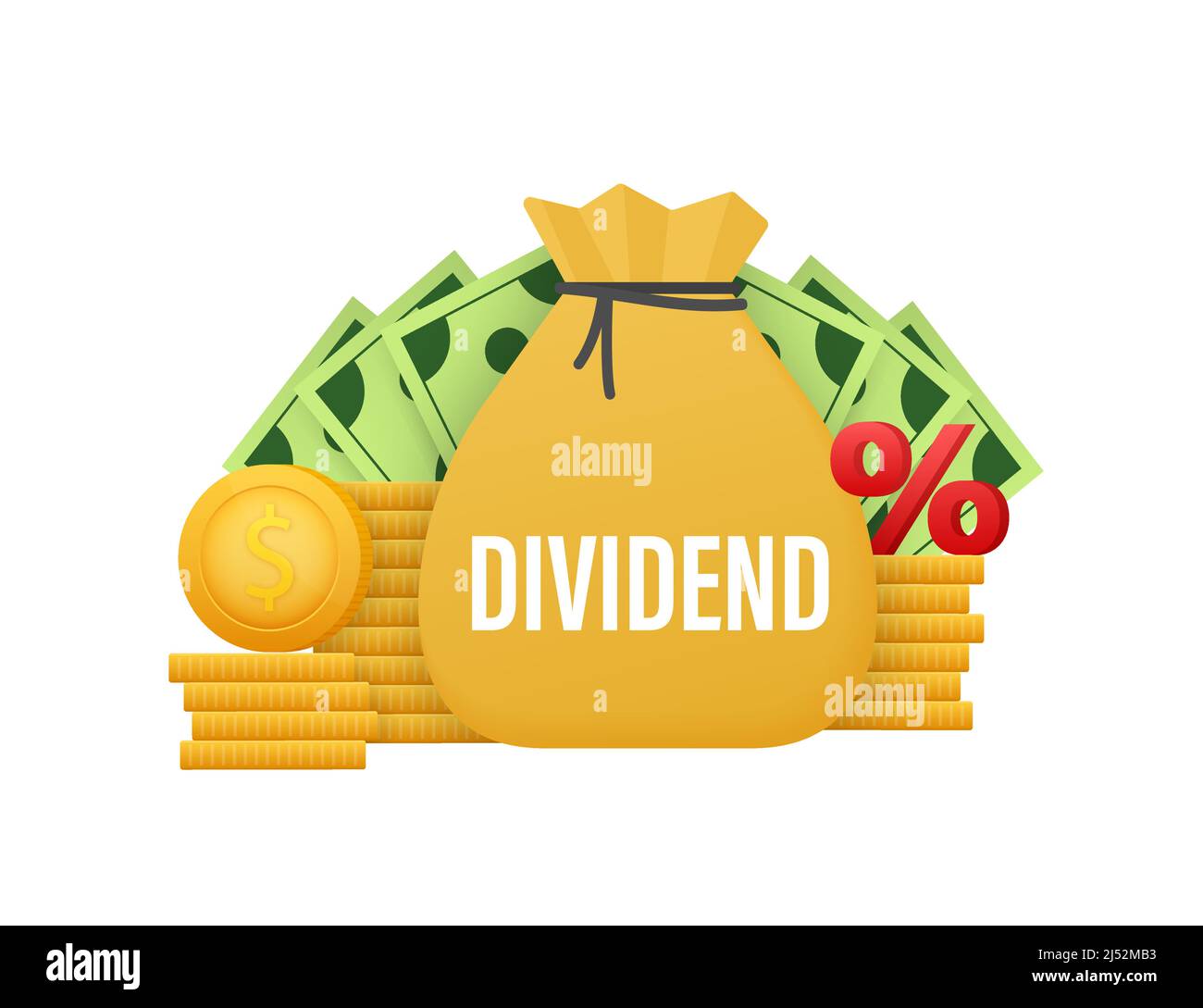 Dividend stocks. Business financial investment. Public company payback ...