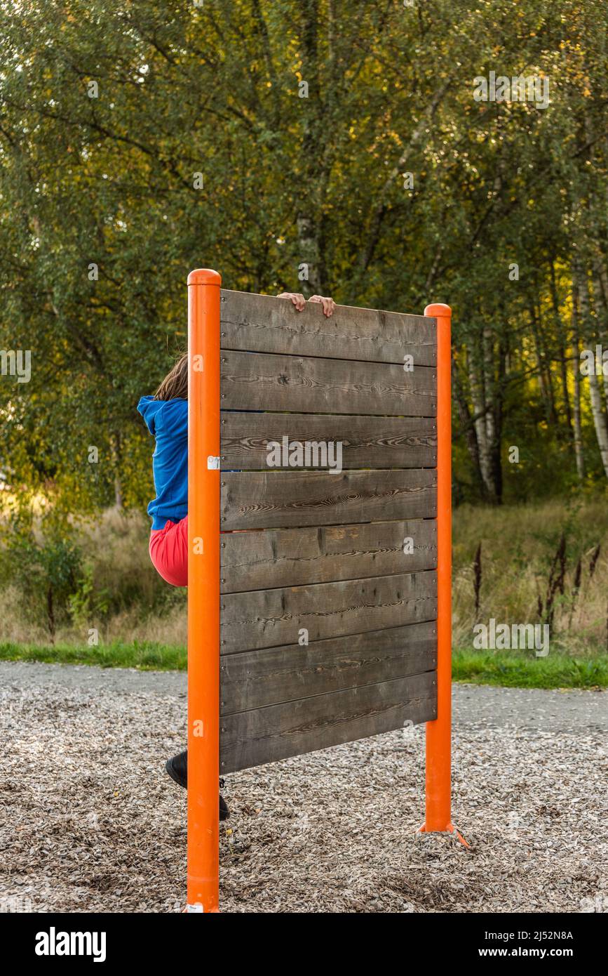 Part of an obstacle course Stock Photo - Alamy