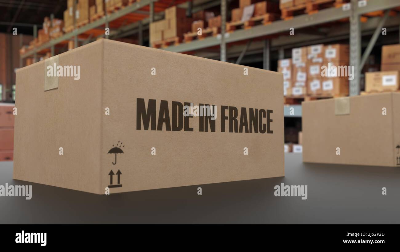 Made in france packaging hi-res stock photography and images - Alamy