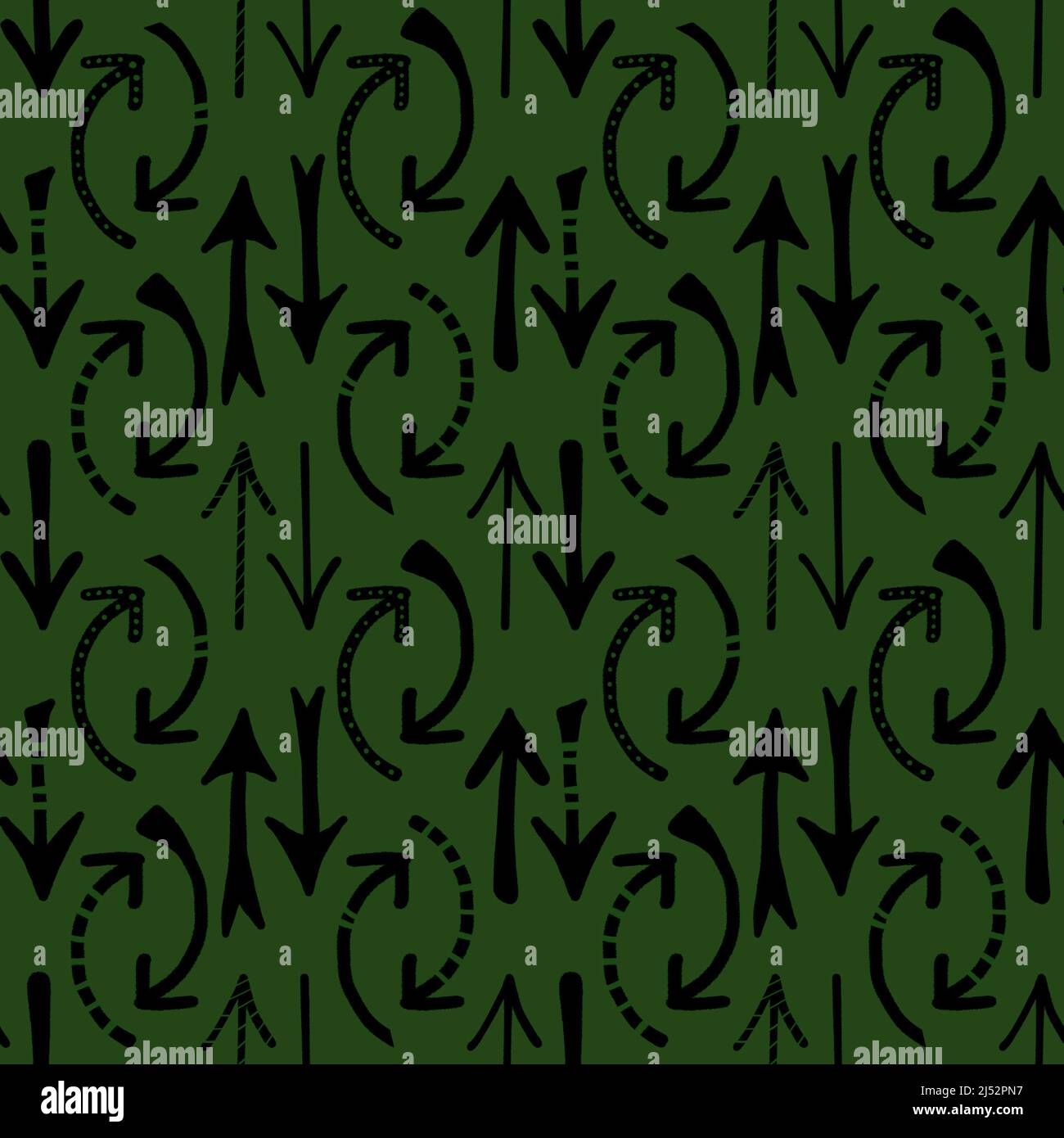Seamless arrows pattern for fabrics and textiles and packaging and ...