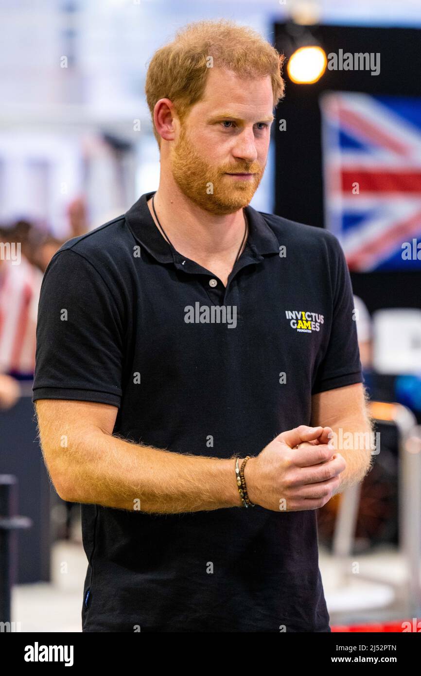 The Hague, the Netherlands - 19 Apr 2022, Prince Harry, Duke of Sussex ...