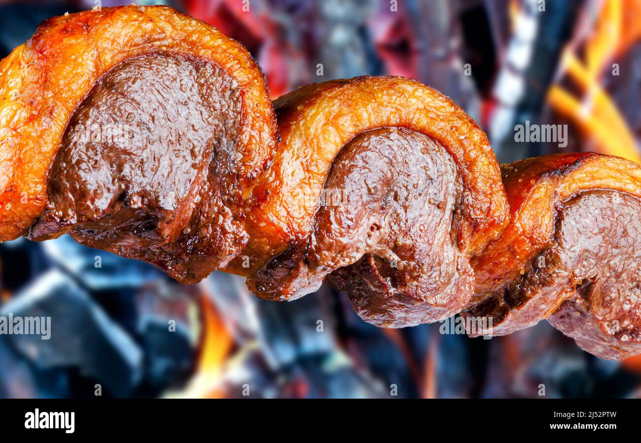 Picanha, traditional Brazilian beef cut Stock Photo - Alamy