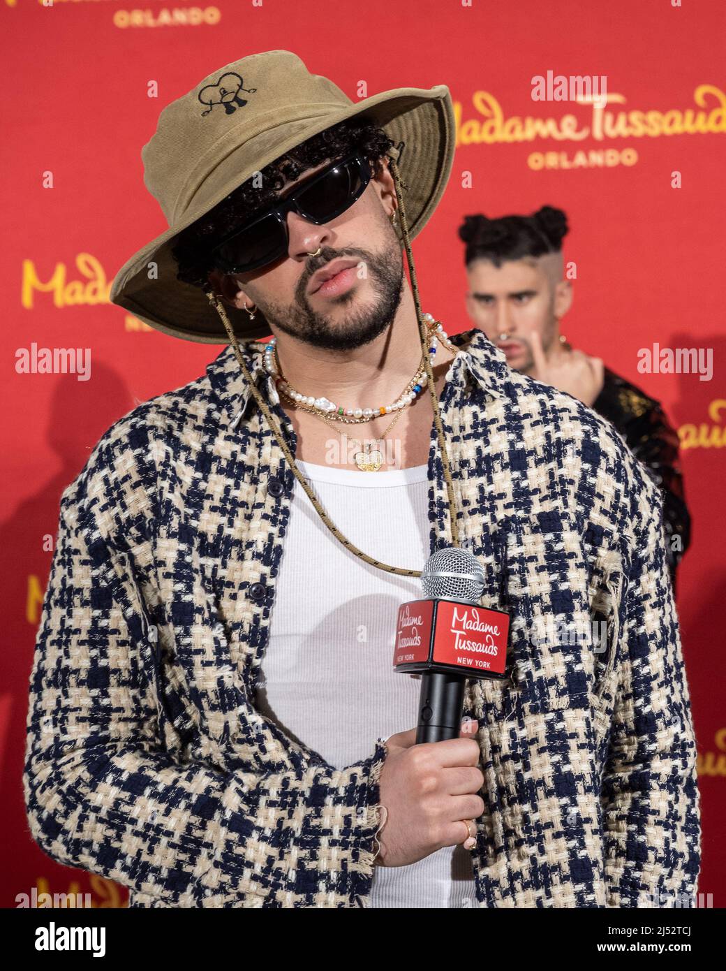 New York, New York, on Apr. 19, 2022. 2X Grammy Award-Winning Latin ...