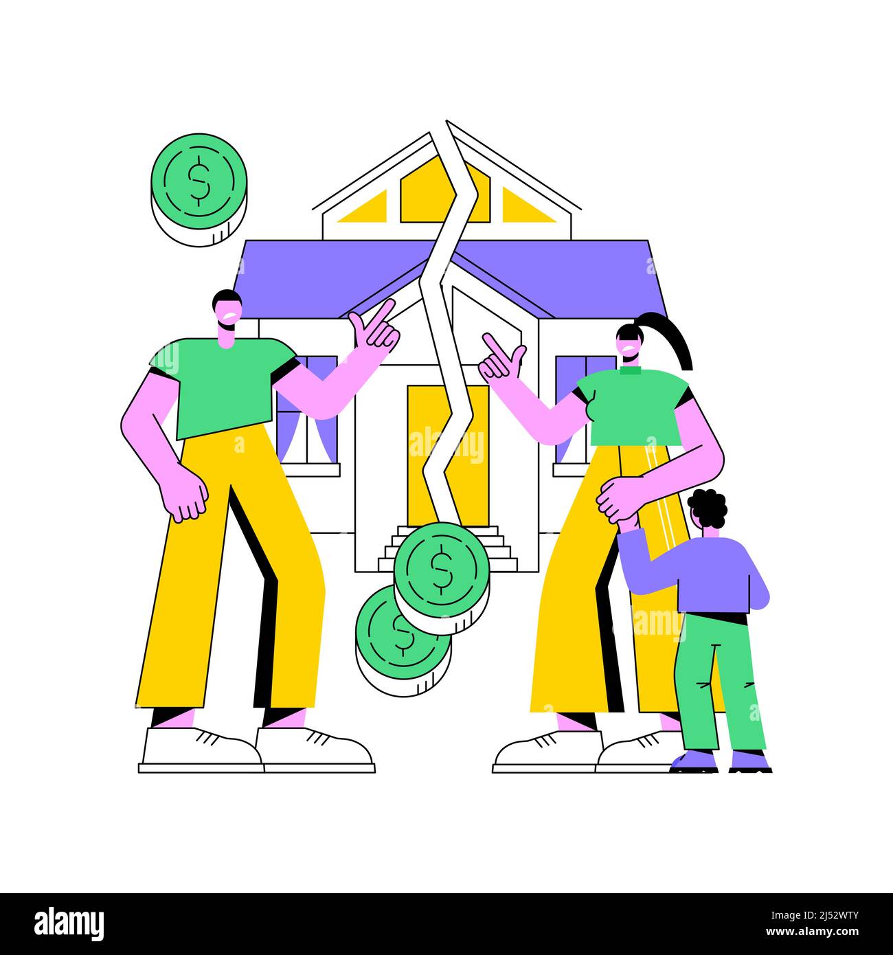 Equal distribution Stock Vector Images - Alamy