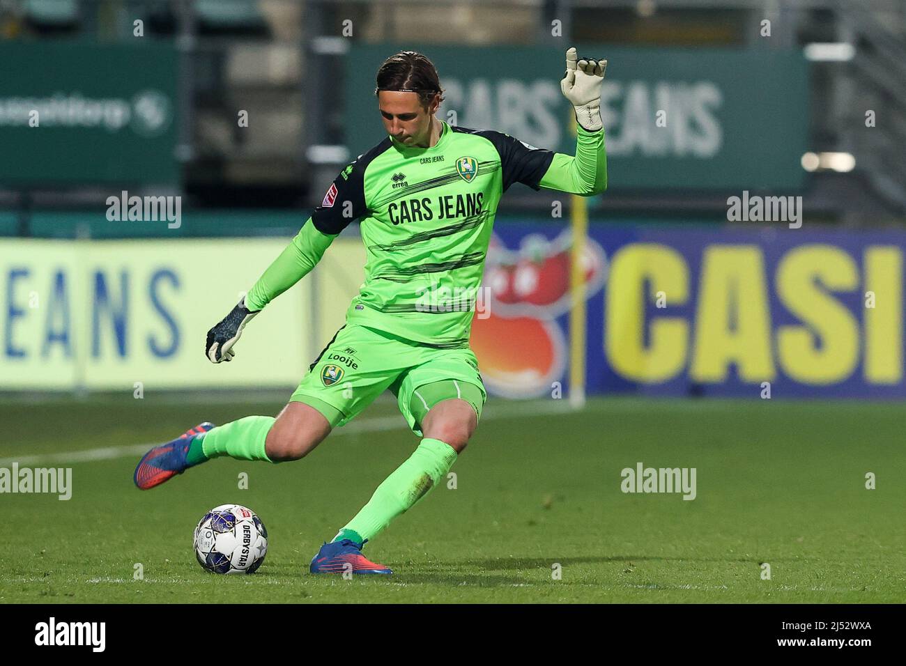 DEN HAAG, NETHERLANDS - APRIL 19: Hugo Wentges of ADO Den Haag during ...