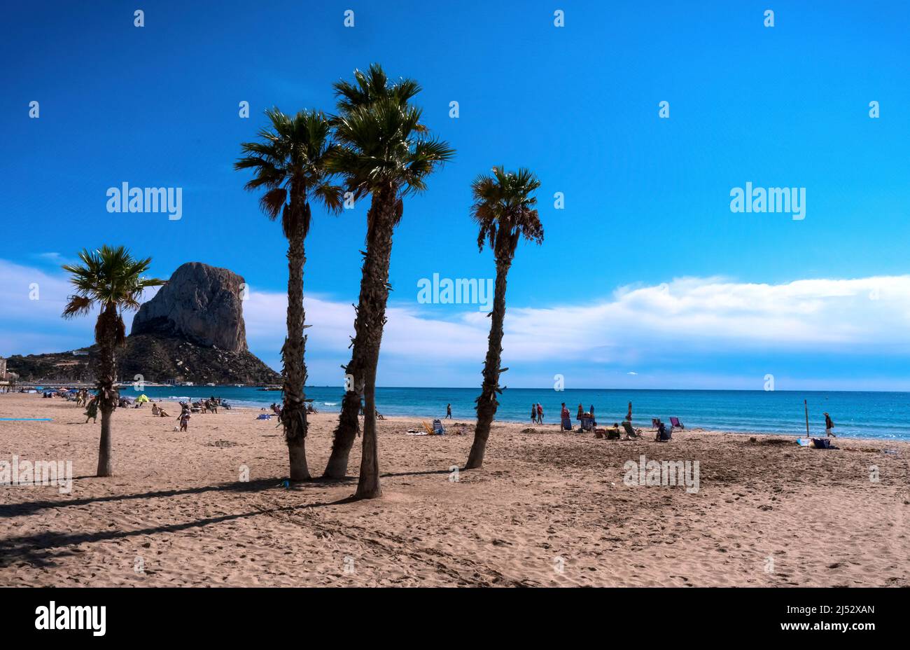 Calpe beach hi-res stock photography and images - Alamy