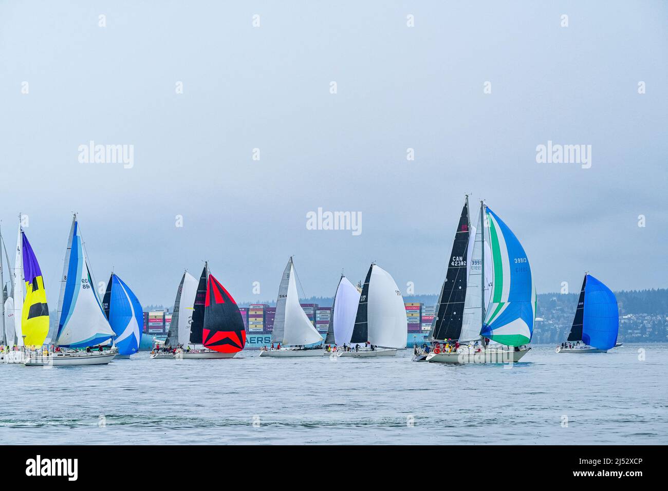 Southern Straits Classic Yacht Race, English Bay, British Columbia ...