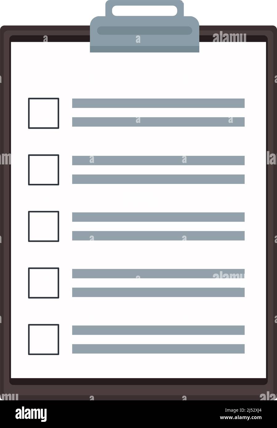 checklist clipboard documents Stock Vector Image & Art - Alamy