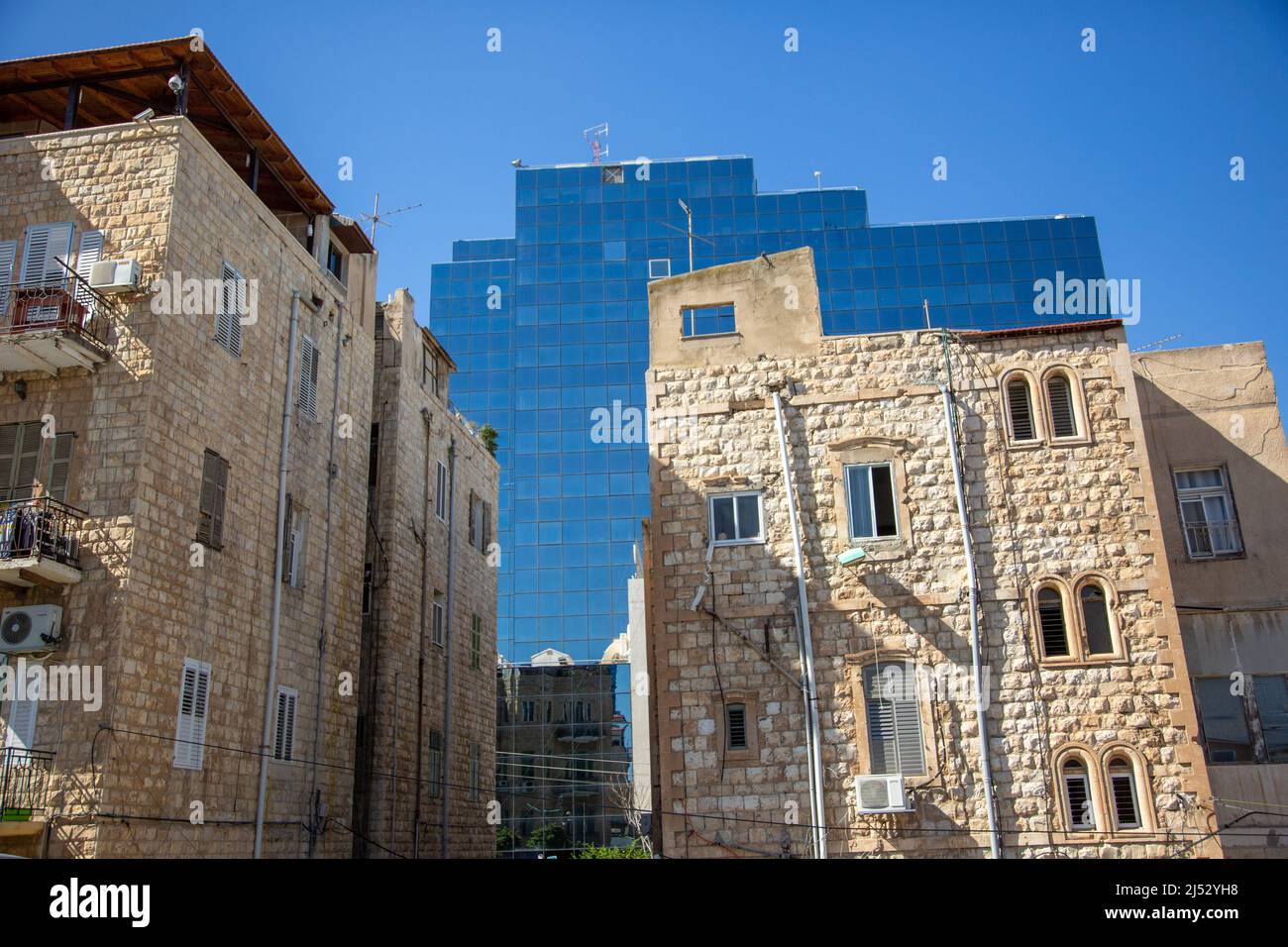Haifa is the third-largest city in Israel Old versus new downtown Haifa ...