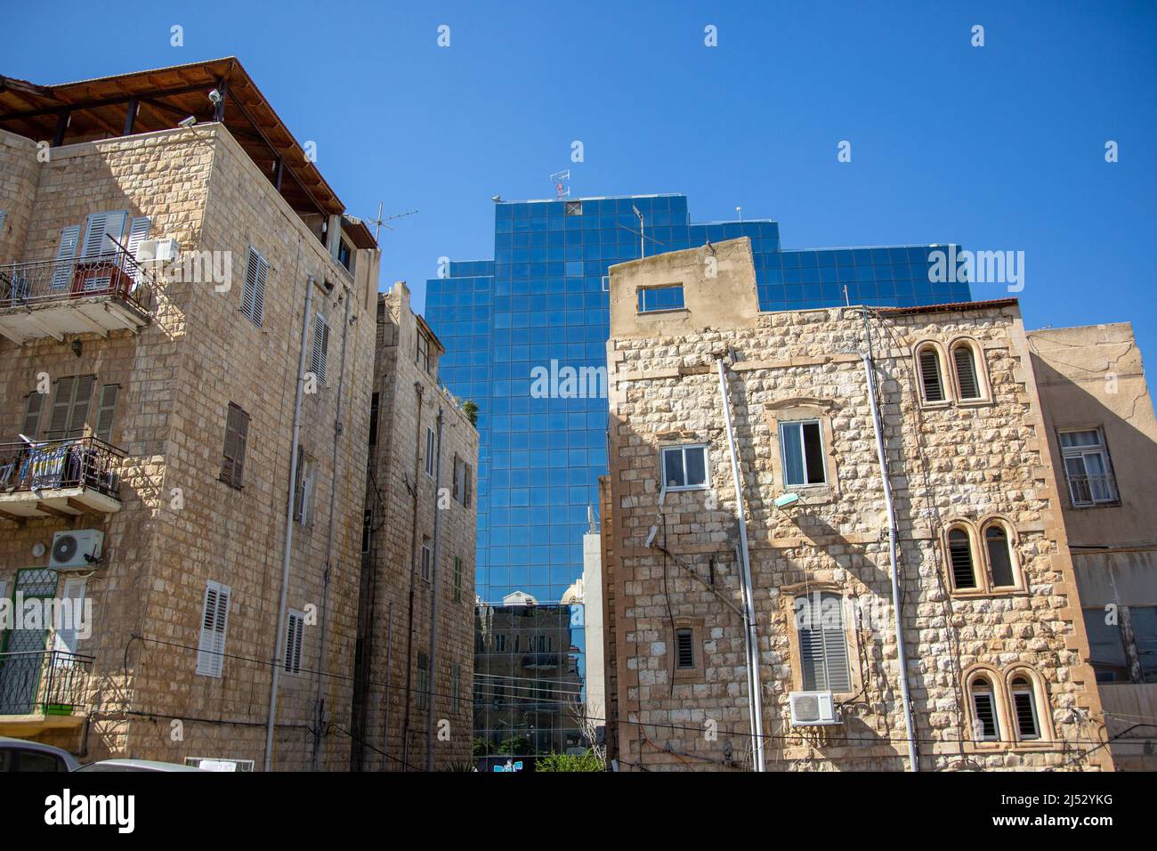 Haifa is the third-largest city in Israel Old versus new downtown Haifa ...