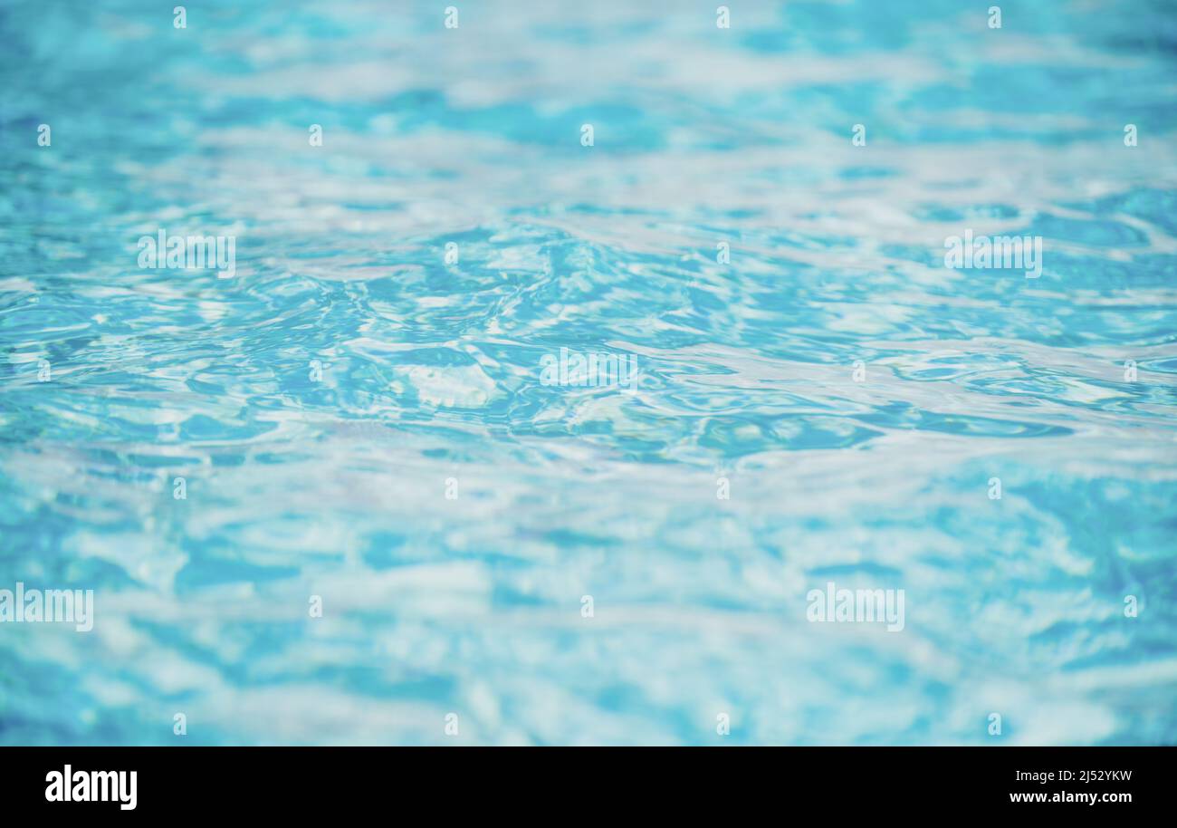 Water in swimming pool, background with high resolution. Wave abstract ...