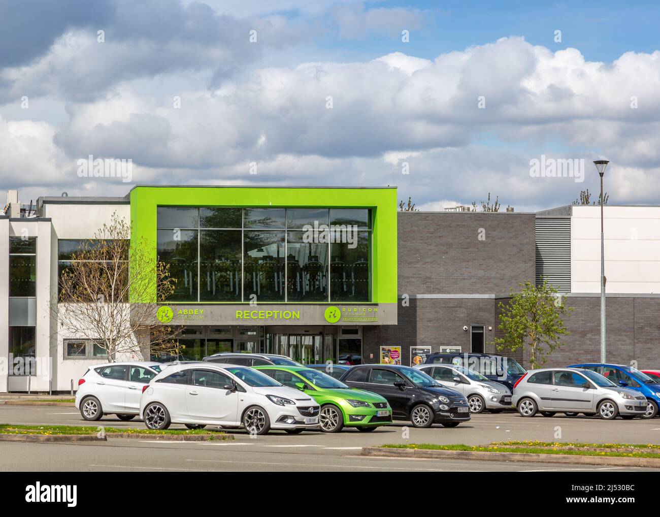 Abbey Stadium in Redditch, Worcestershire, England Stock Photo - Alamy