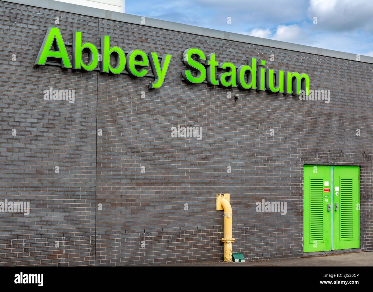 Abbey Stadium in Redditch, Worcestershire, England Stock Photo - Alamy