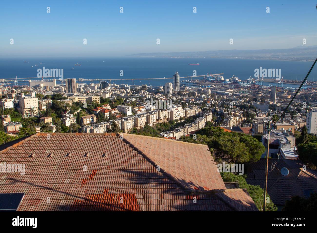 Haifa is the third-largest city in Israel Stock Photo - Alamy