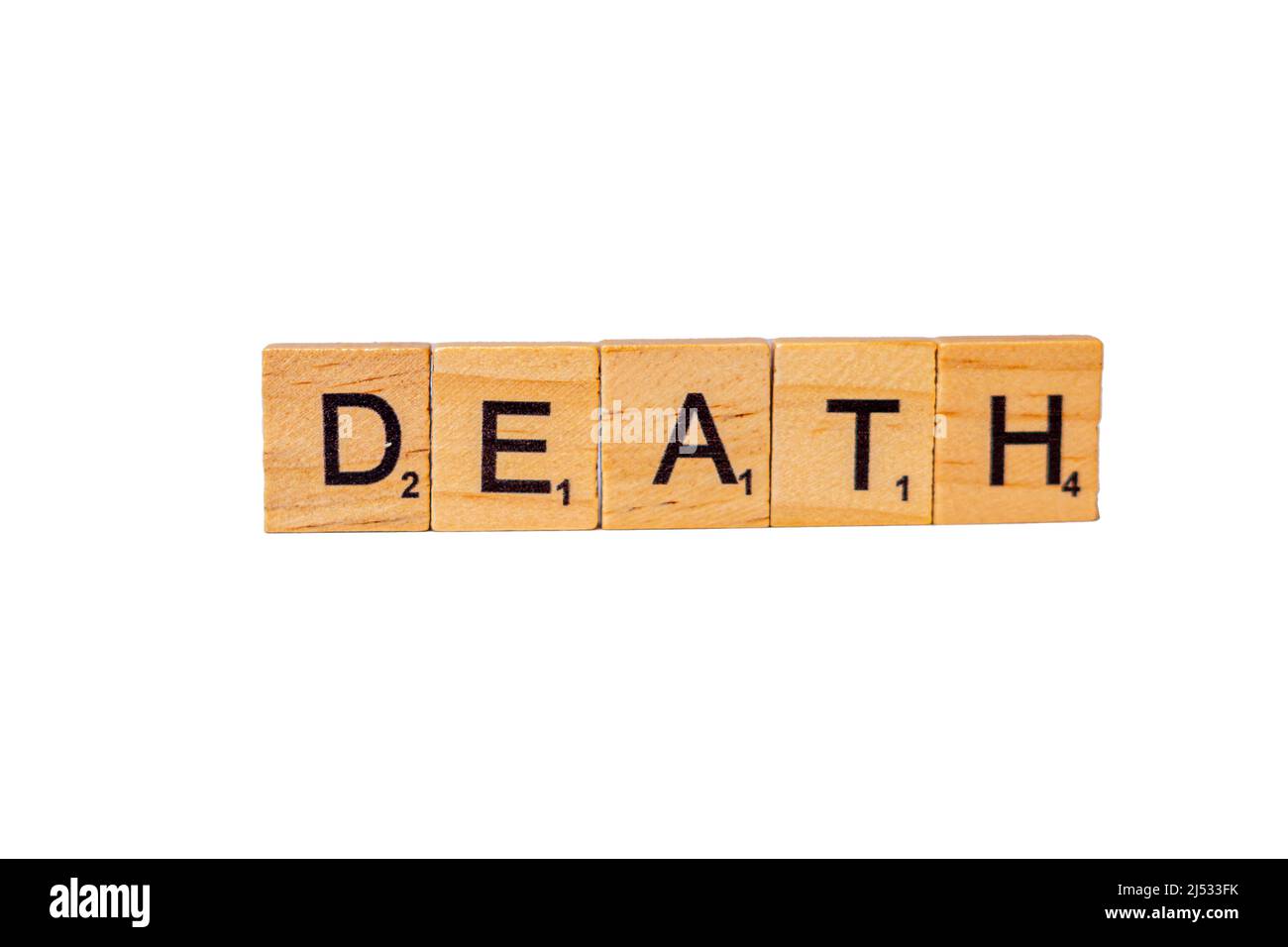 Murder death crime letters hi-res stock photography and images - Alamy