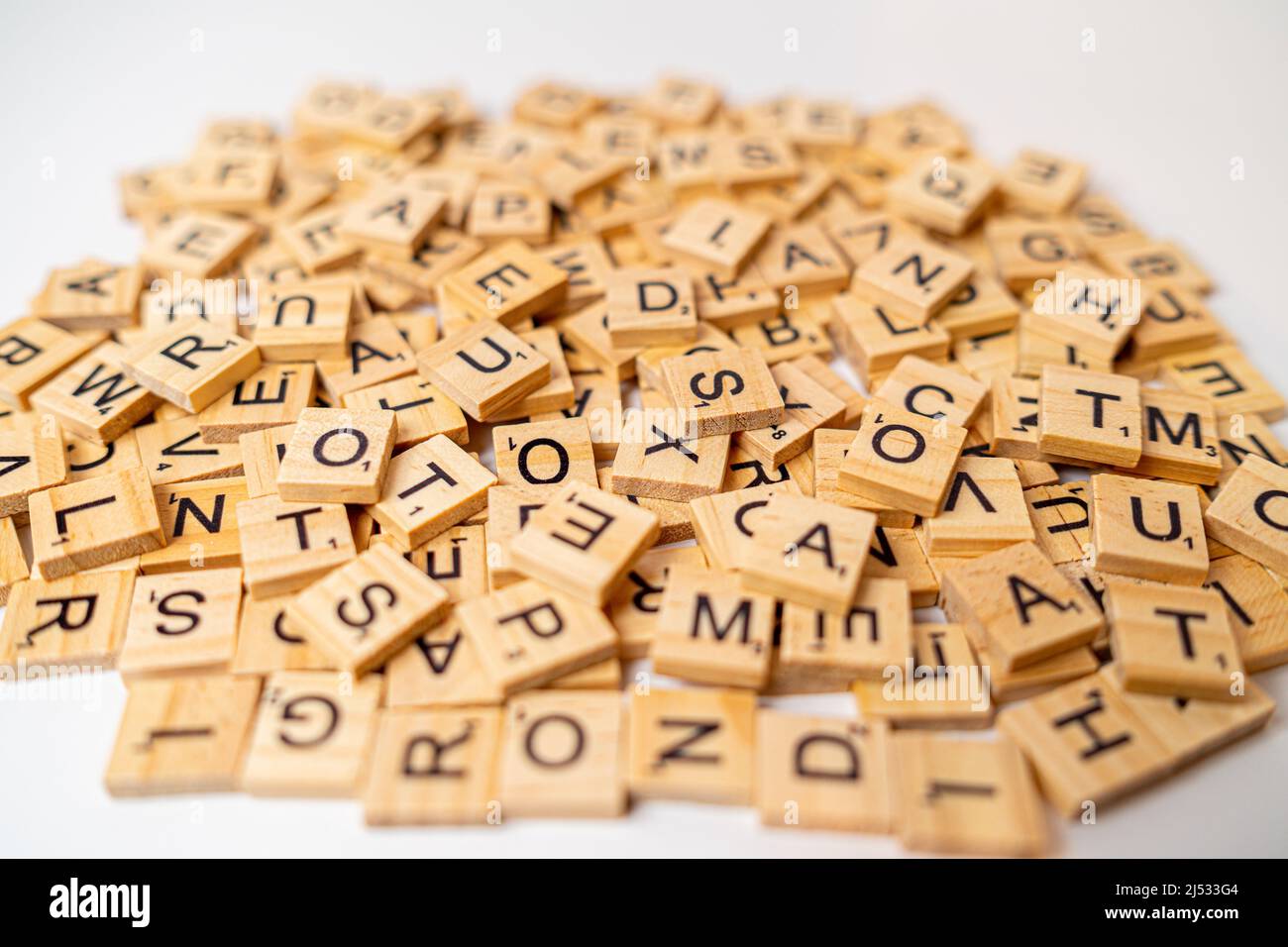 Pile of alphabet letters hi-res stock photography and images - Alamy