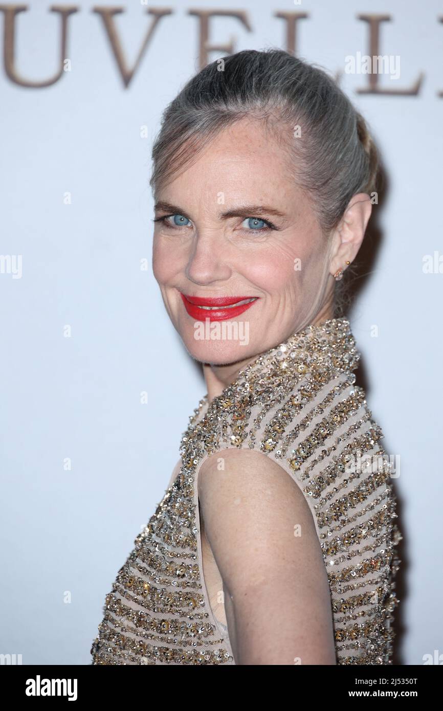 Paris, France, April 19, 2022. Elizabeth McGovern attends Downton Abbey ...