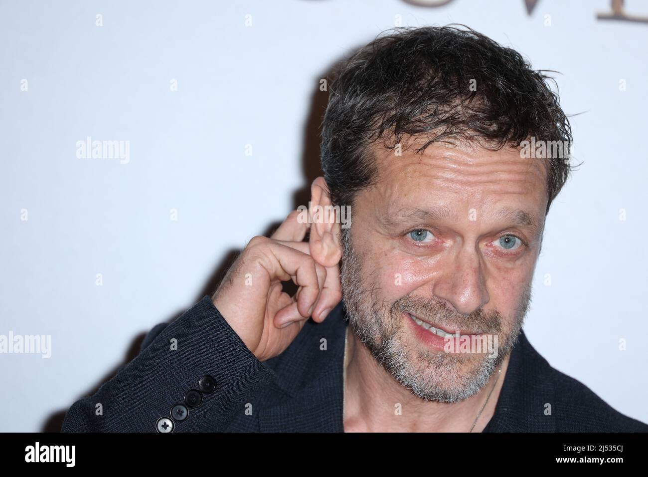 Paris, France, April 19, 2022. Jonathan Zaccai attends Downton Abbey 2 ...