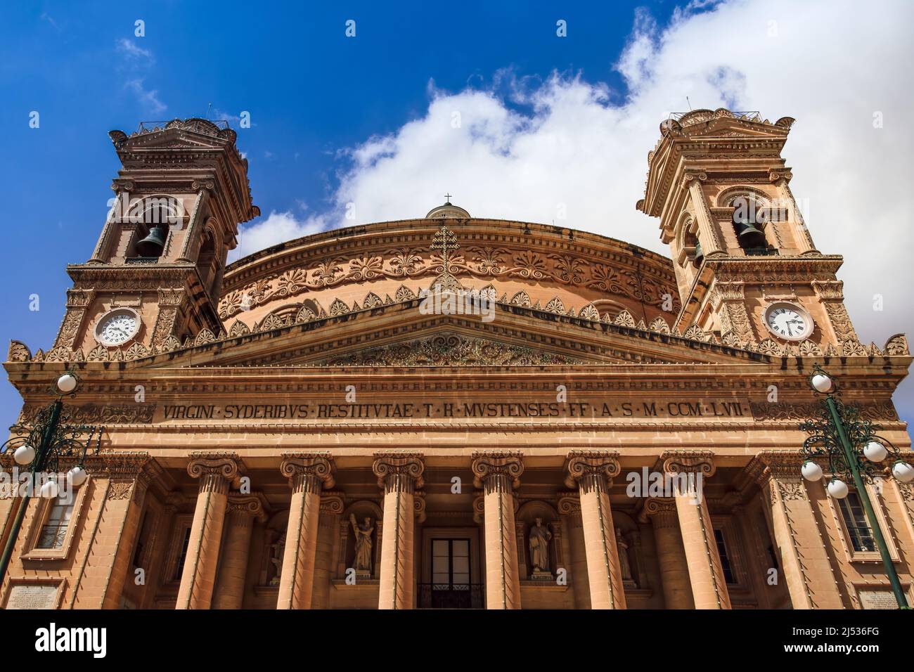 Malta island Mosta Rotunda, the Sanctuary Basilica of the Assumption of Our Lady - Santwarju ...